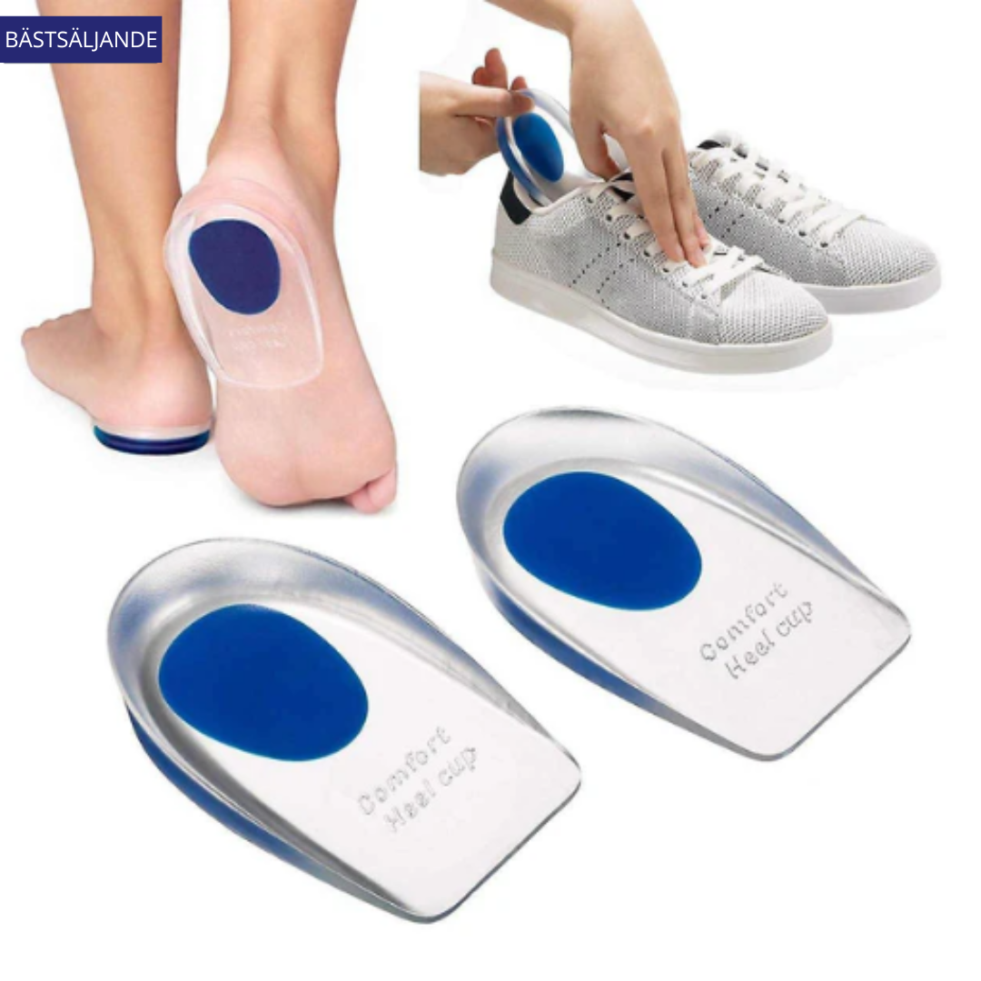 Gel Hälinlägg - Smärtlindring | Hälsporre & Hälsmärta – Glowseva